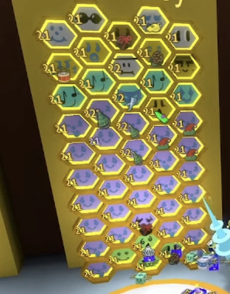 What does a non-macro blue hive look like? | Fandom