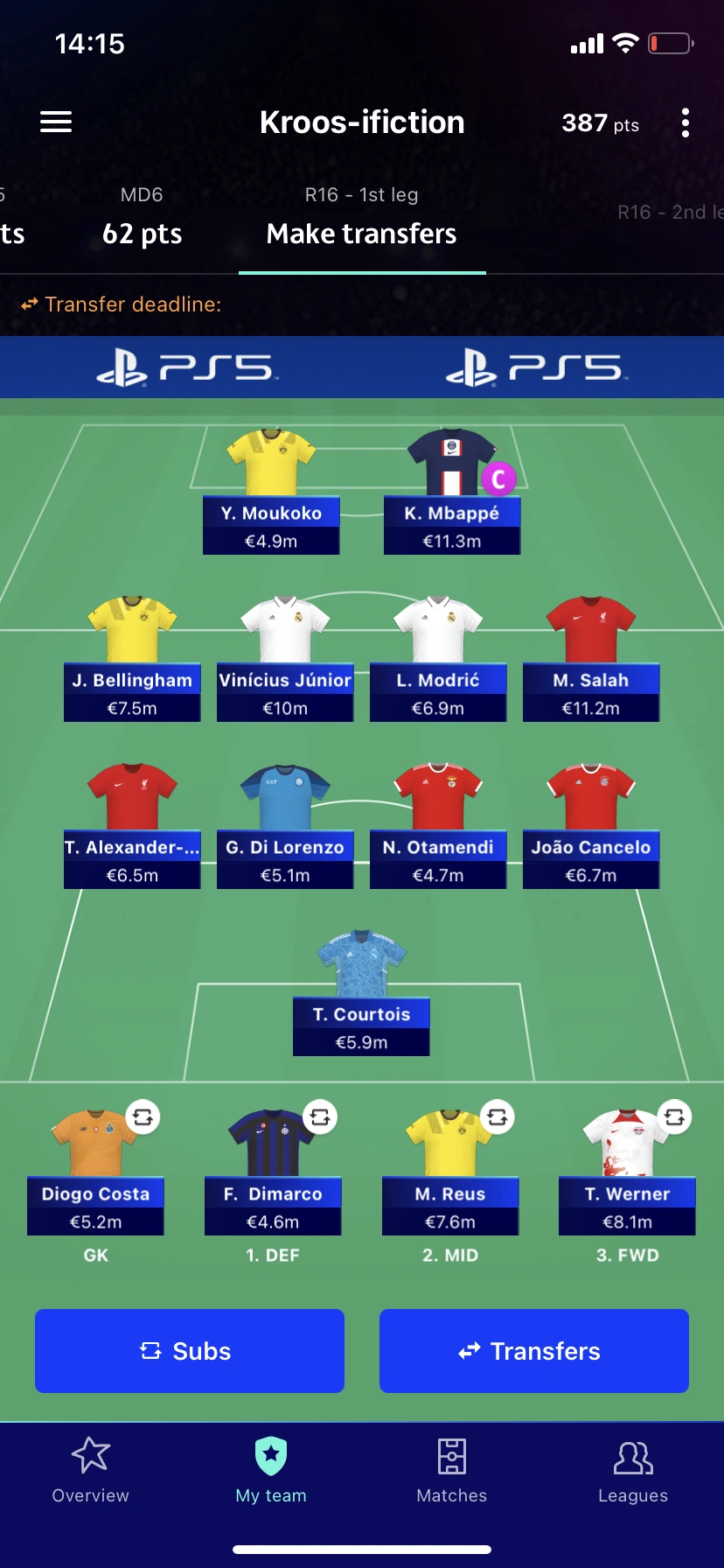 Score predictions for UCL round of 16? | Fandom