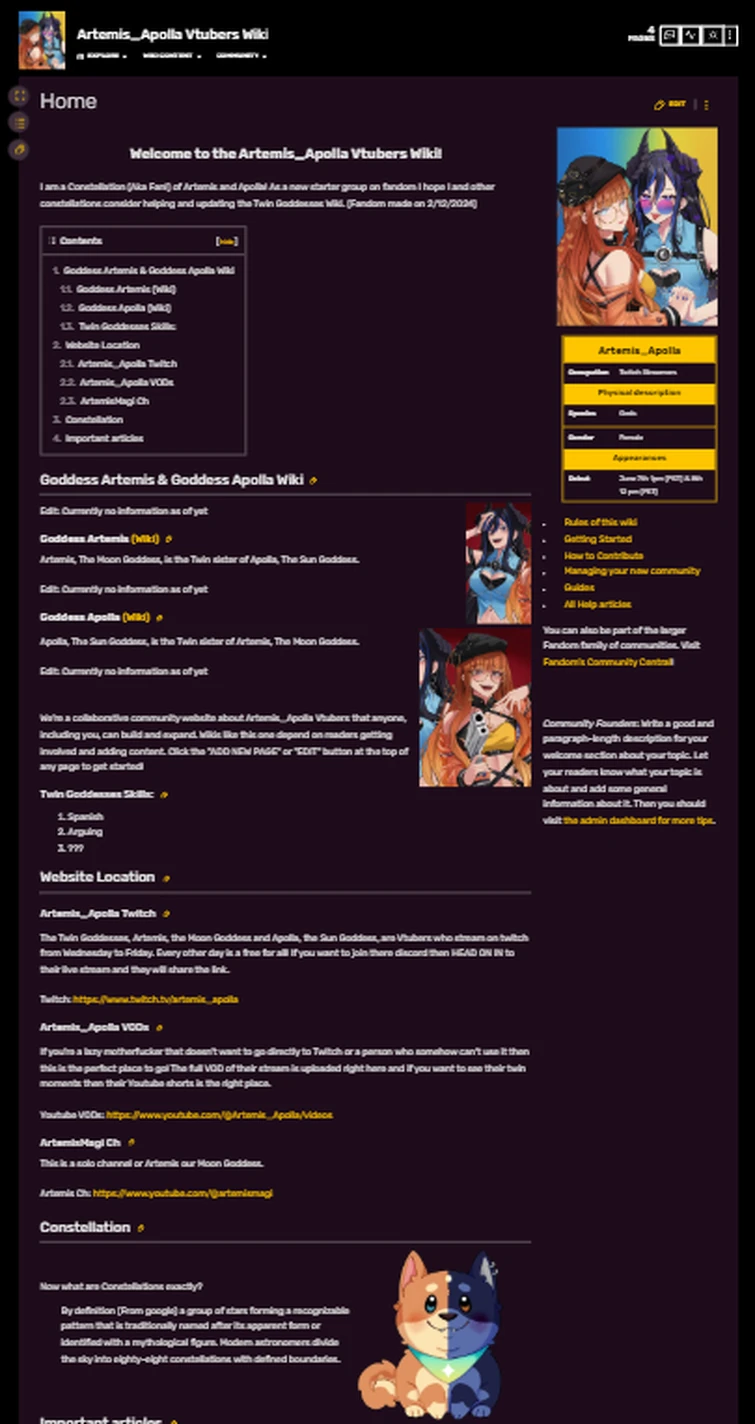 Discuss Everything About Artemis_Apolla Vtubers Wiki | Fandom