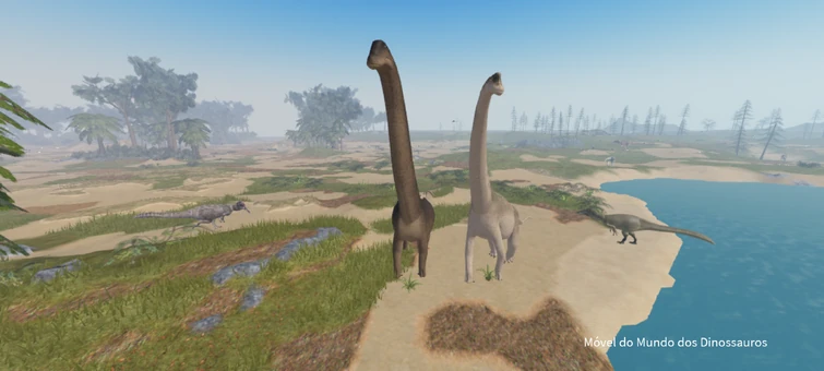 Argentinosaurus comparing to Giraffatitan in size (resizing update ...