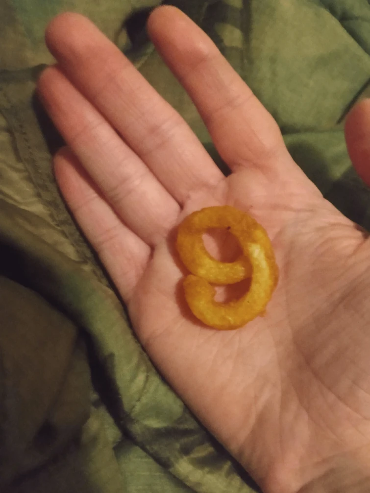 This curly fry is shaped like a 9 | Fandom