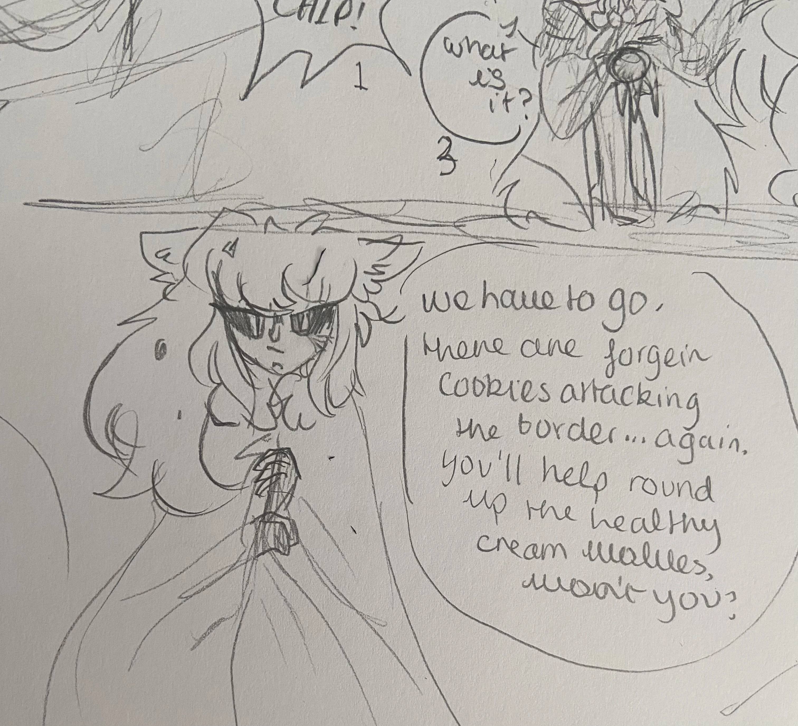 i made a random side character in an angst comic I’m doing and | Fandom