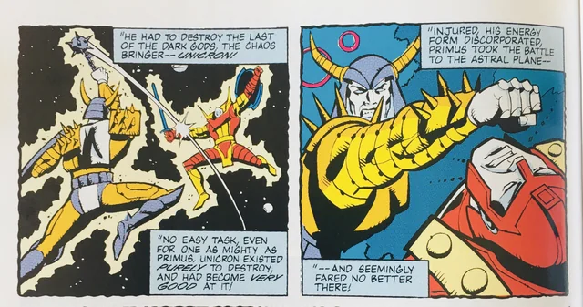 Epic!!!! Unicron Vs. Primus! | Fandom