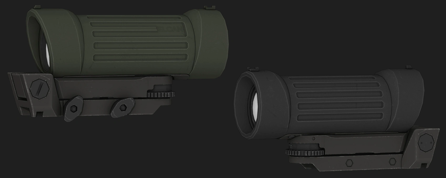 ELCAN C79 (left) & M145 (right) optics | Fandom