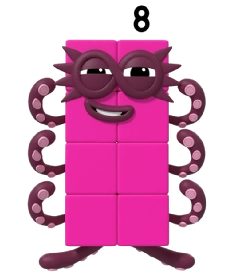 8 or Octoblock (Numberblocks) | Fandom