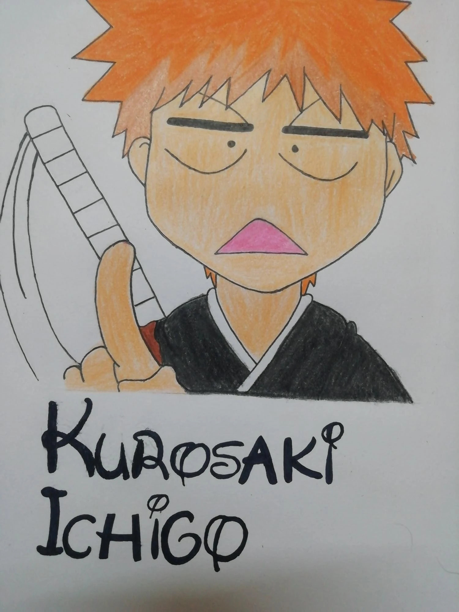 Funny Ichigo Face. Made by me. What do you think about it | Fandom