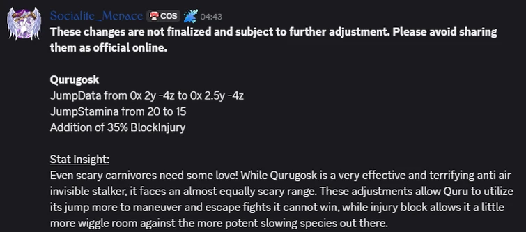 Qurugosk Sizing And Unofficial Stats! | Fandom