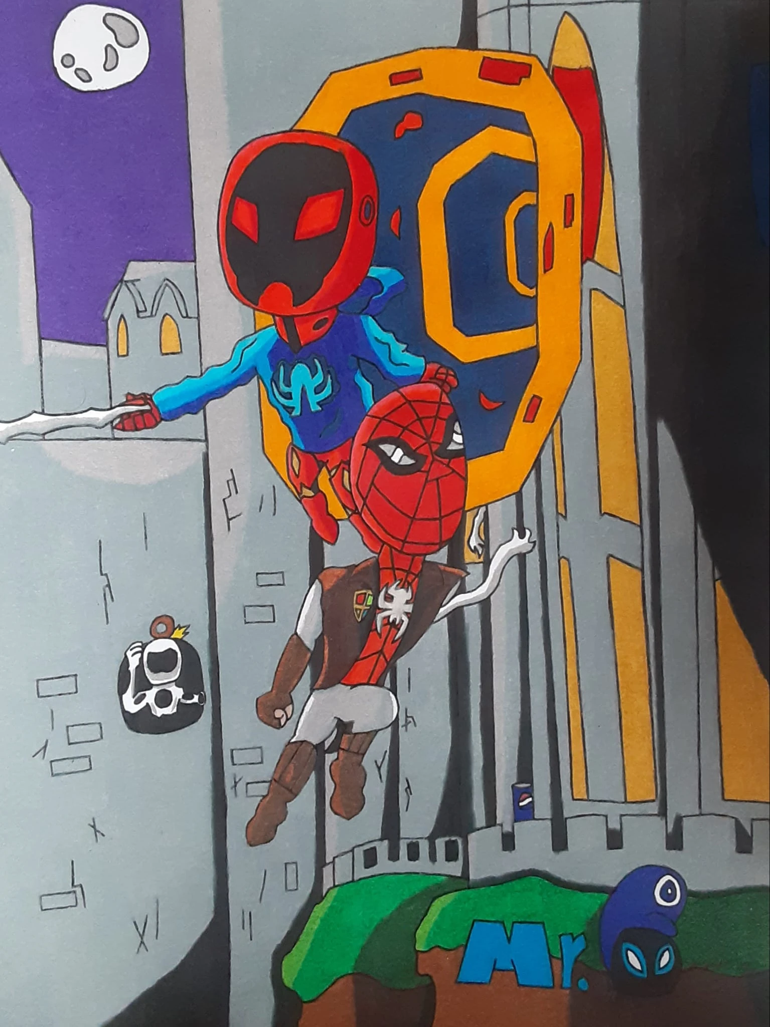 Spider Duo! Spider-Drone and Spider-Wizard! | Fandom