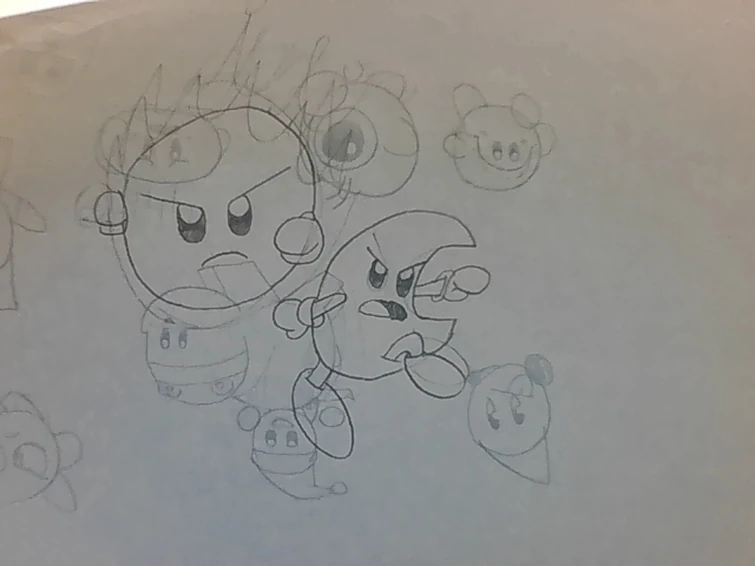 My drawings on various Kirby enemies (and Kirby himself) | Fandom