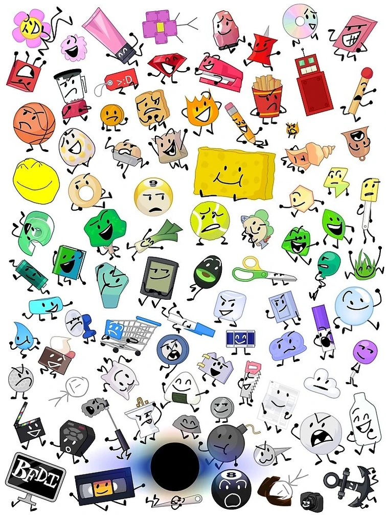 Image of the bfb cast but the most liked comment gets to change ...