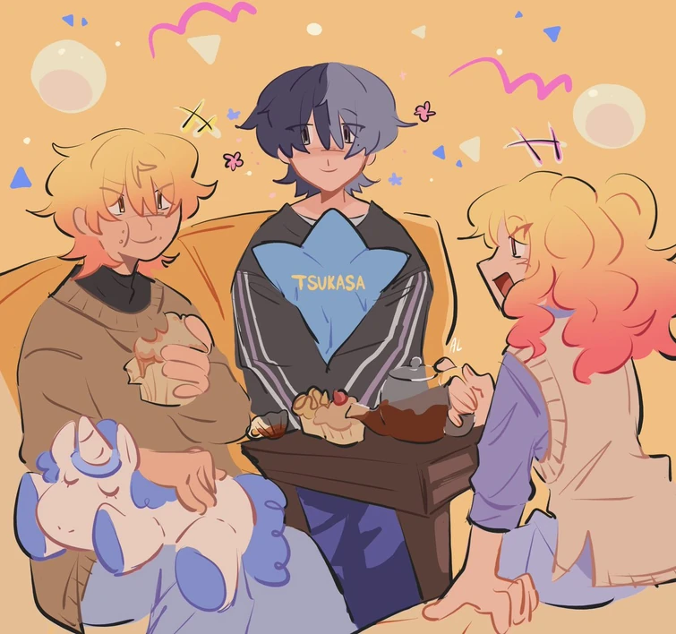 Does anyone have any cute Tenma siblings (including Toya) photos saved ...