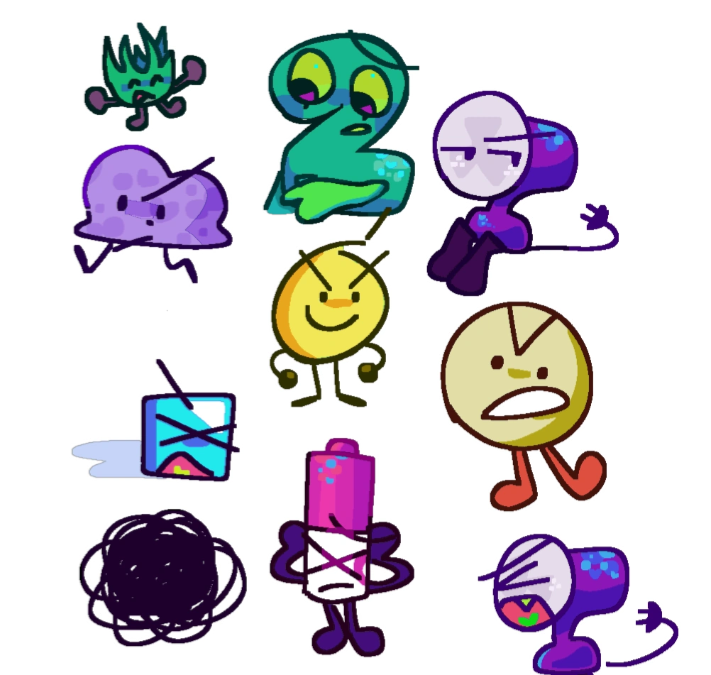Tpot 8 doodles (Click for full detail) | Fandom
