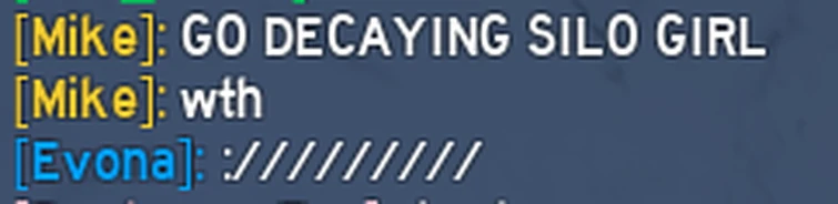 Did someone say i am decaying silo girl | Fandom