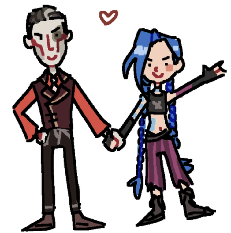 fcfs + silly silco and jinx doodle repost | Fandom