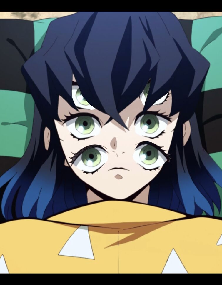 Part 4 of what if KnY characters had 6 eyes like Kokushibo! (Inosuke ...