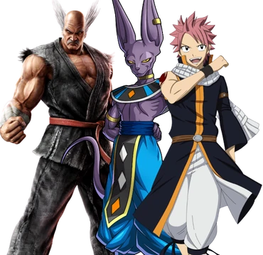 Pikachu, Sonic, & Kai VS Natsu, Beerus, & Heihachi, Which Team Wins ...