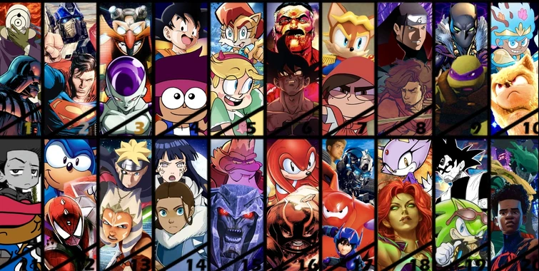 Due to recent events I had to update this: Top 20 favorite Death Battle ...