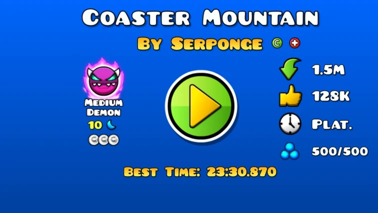 Coaster Mountain (All coins) Completed! | Fandom
