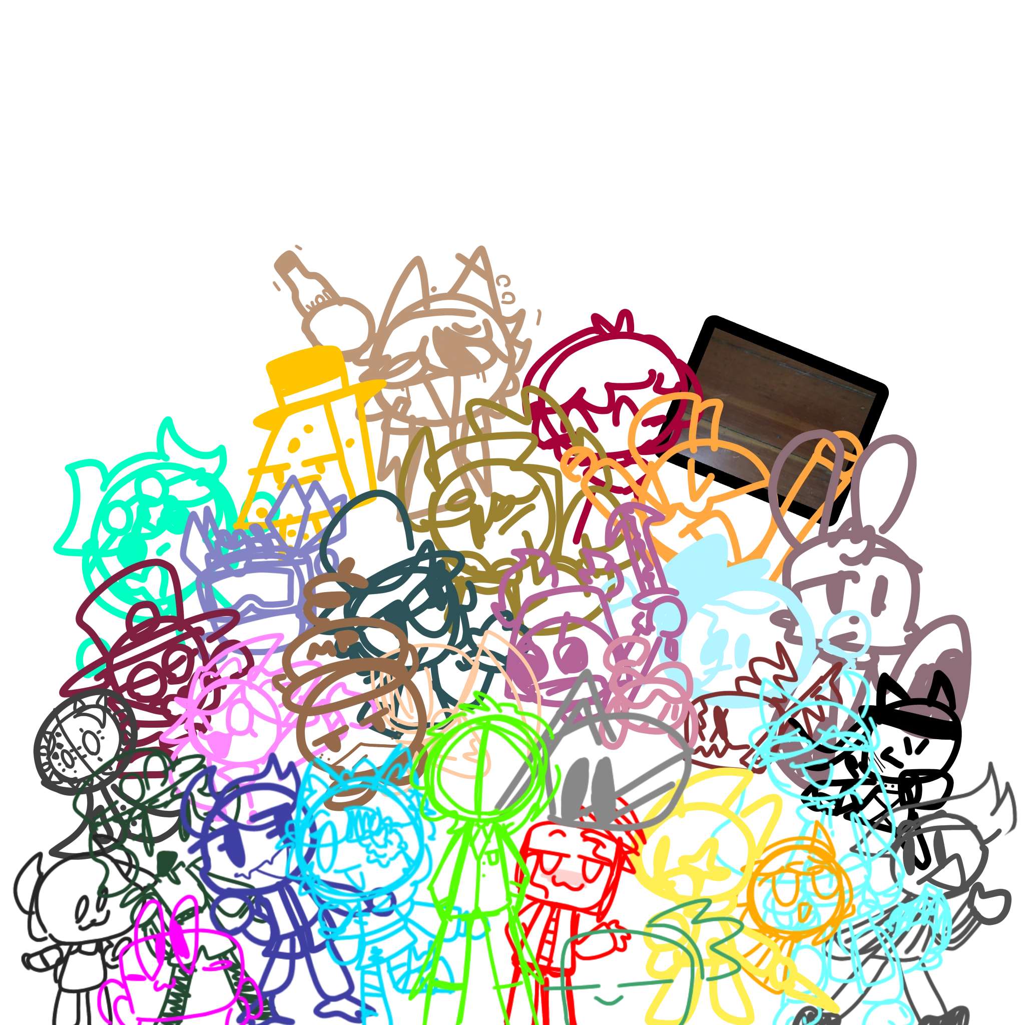 aaaaaa i have added every OC in the Oc archive | Fandom