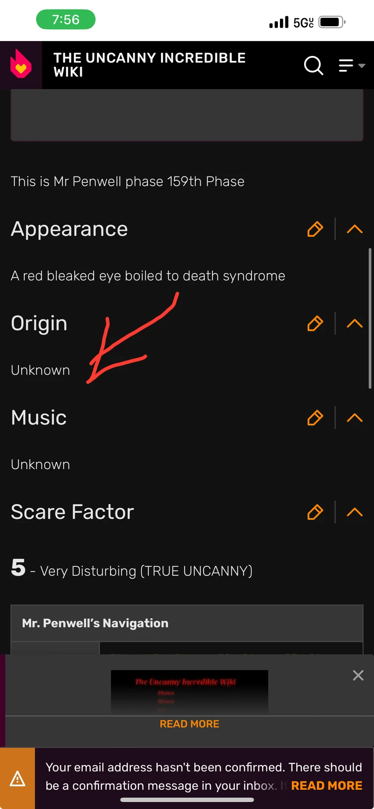 I found my phase 159 mrpenwell origin! | Fandom
