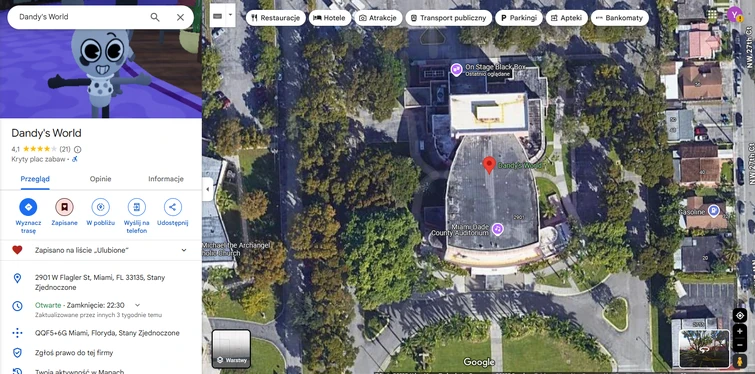 dandy's world is an actual place i found on google maps.(also is it possible to post this on ...