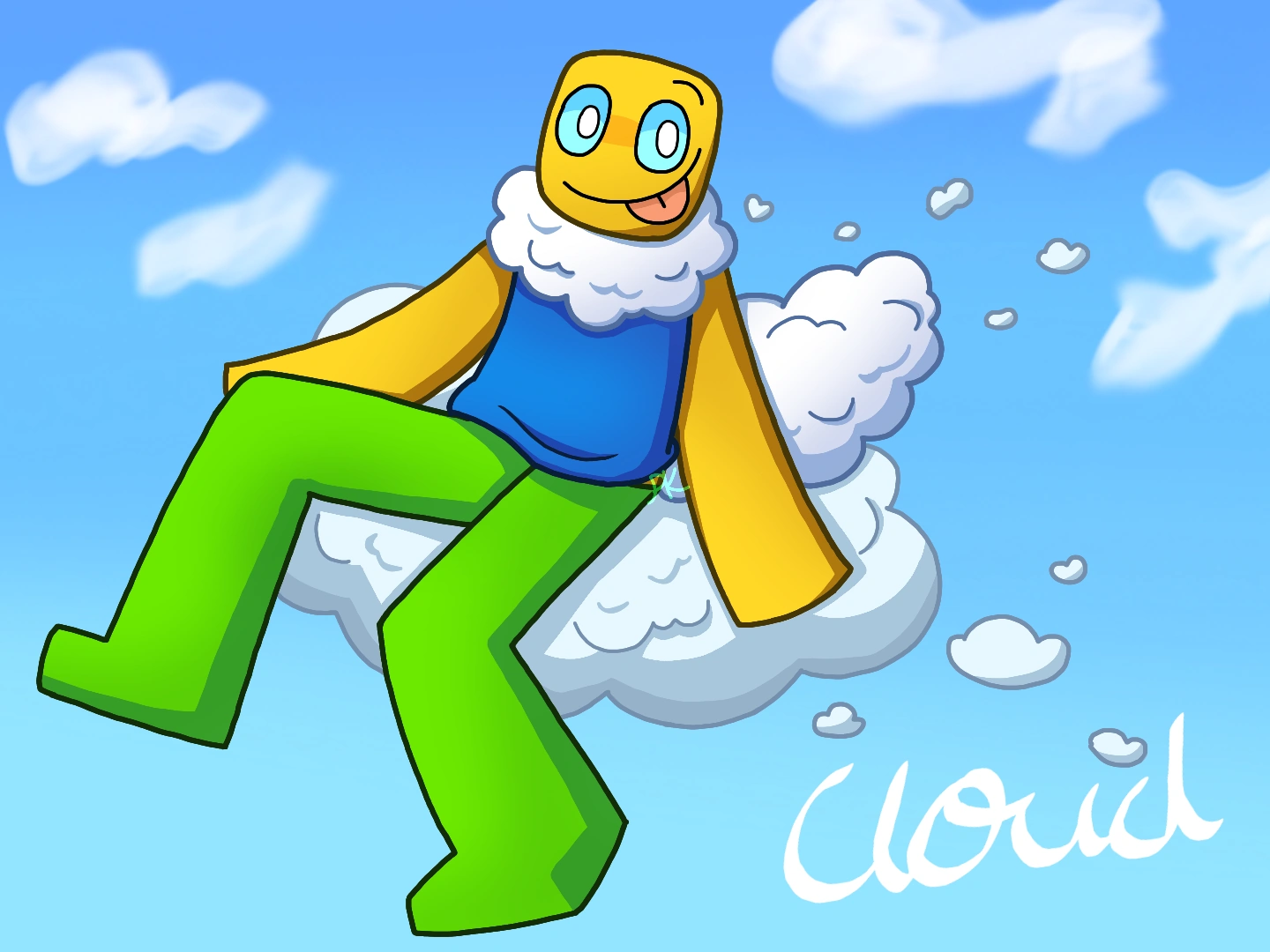 The weather is cloudy, watch out.. (Cloud) | Fandom