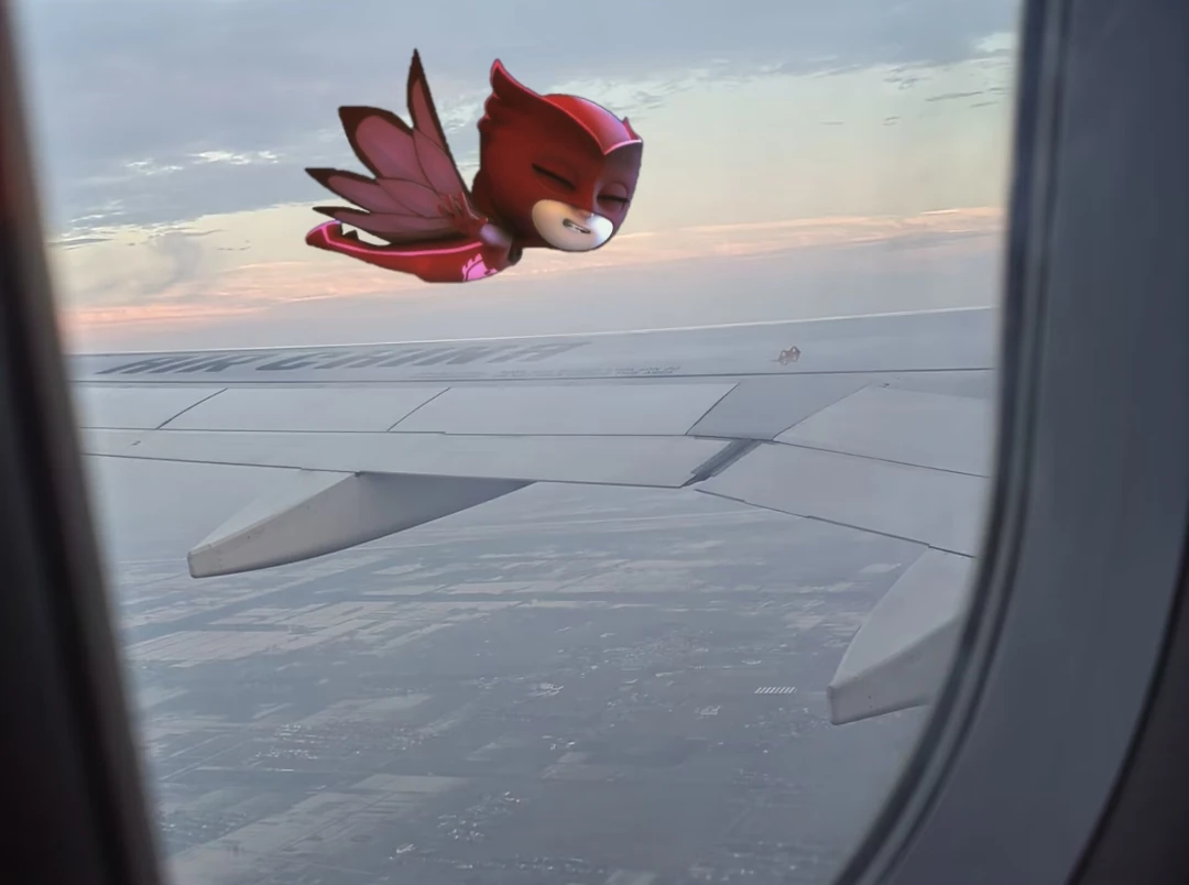 I met Owlette while flying today | Fandom