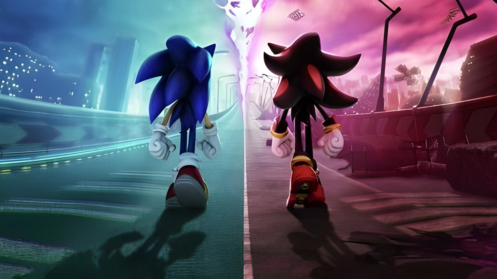 Sonic & Shadow HD Wallpaper | Fandom