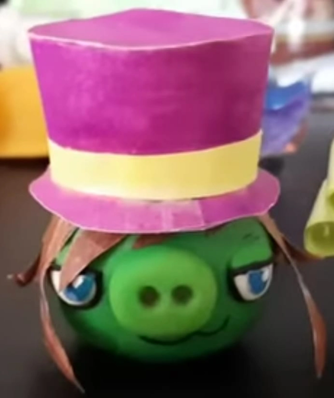 Hatty the Hat Pig figure from Angry Birds Project R by GerardtheRedBird ...