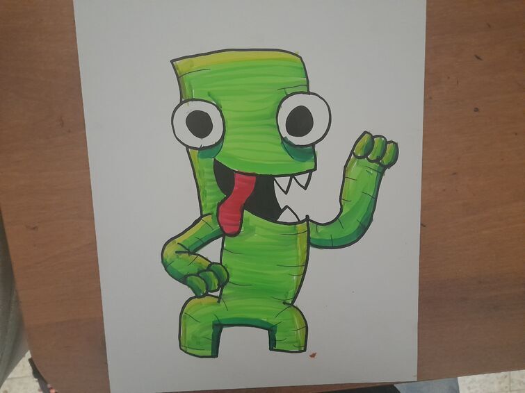 My drawing of Green | Fandom