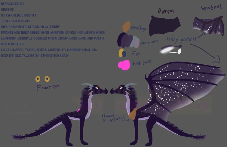 Finally Finished her reference sheet | Fandom