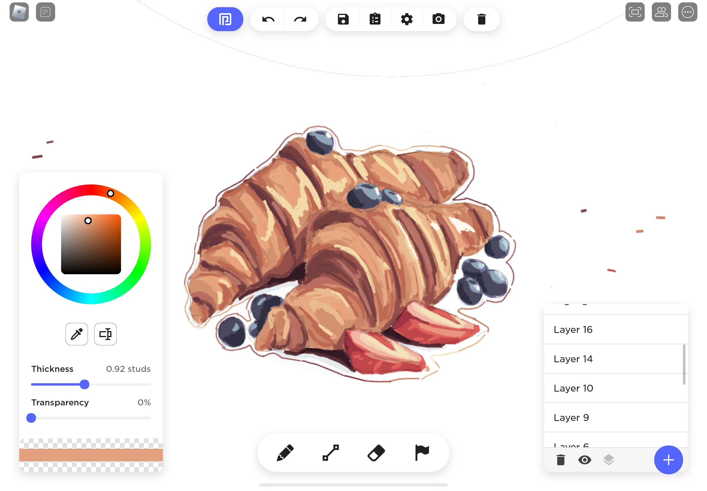 Practicing roblox free draw shading with food | Fandom