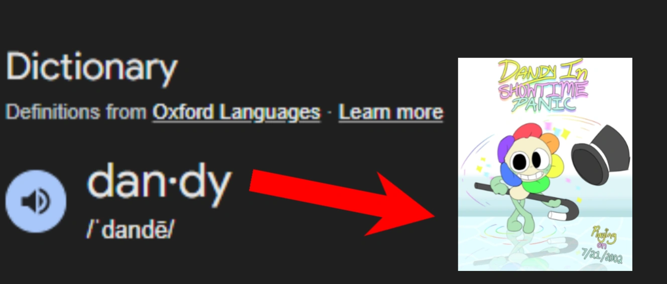Dandy in Dictionary Confirmed. | Fandom