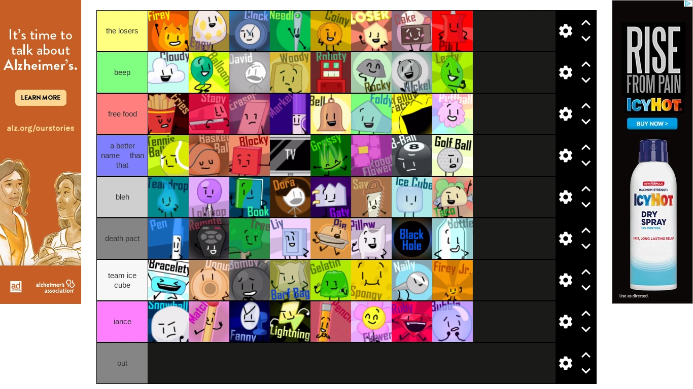 bfb voting 1 | Fandom