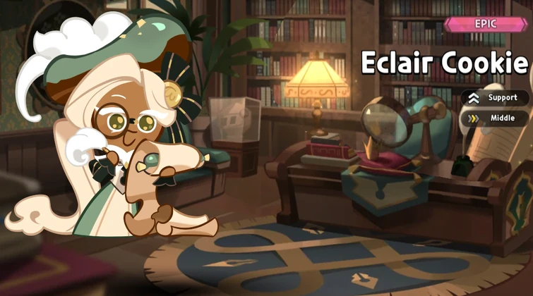 i love how every cookie has their illustrations and then there's eclair | Fandom