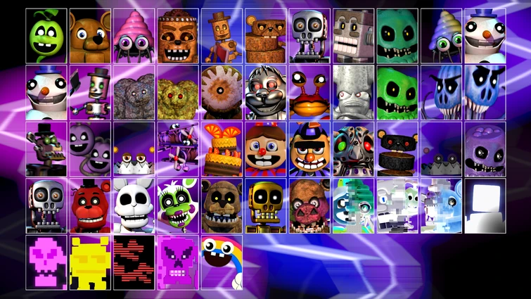 FNaF World Enemies & Bosses Night | Fandom