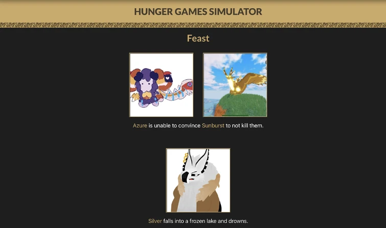 COS HUNGER GAMES! THE FEAST | Fandom