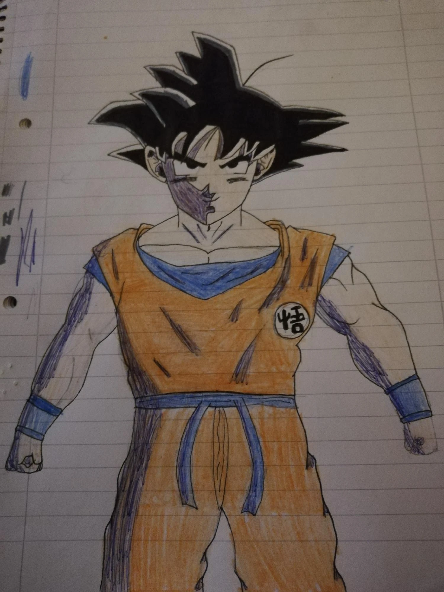 Goku Normal Form Drawing
