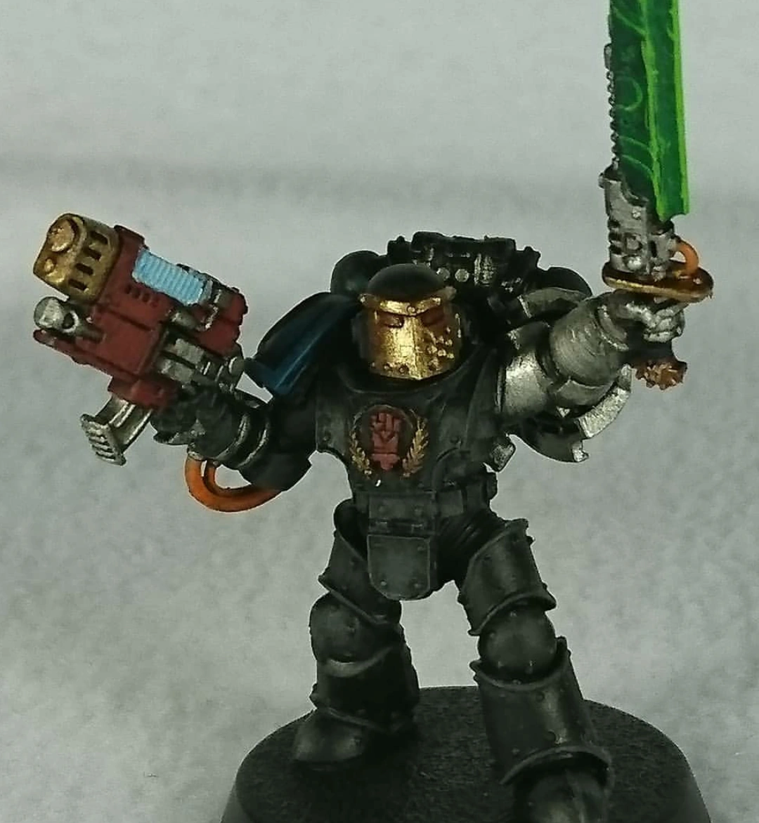 Newly painted Deathwatch! | Fandom