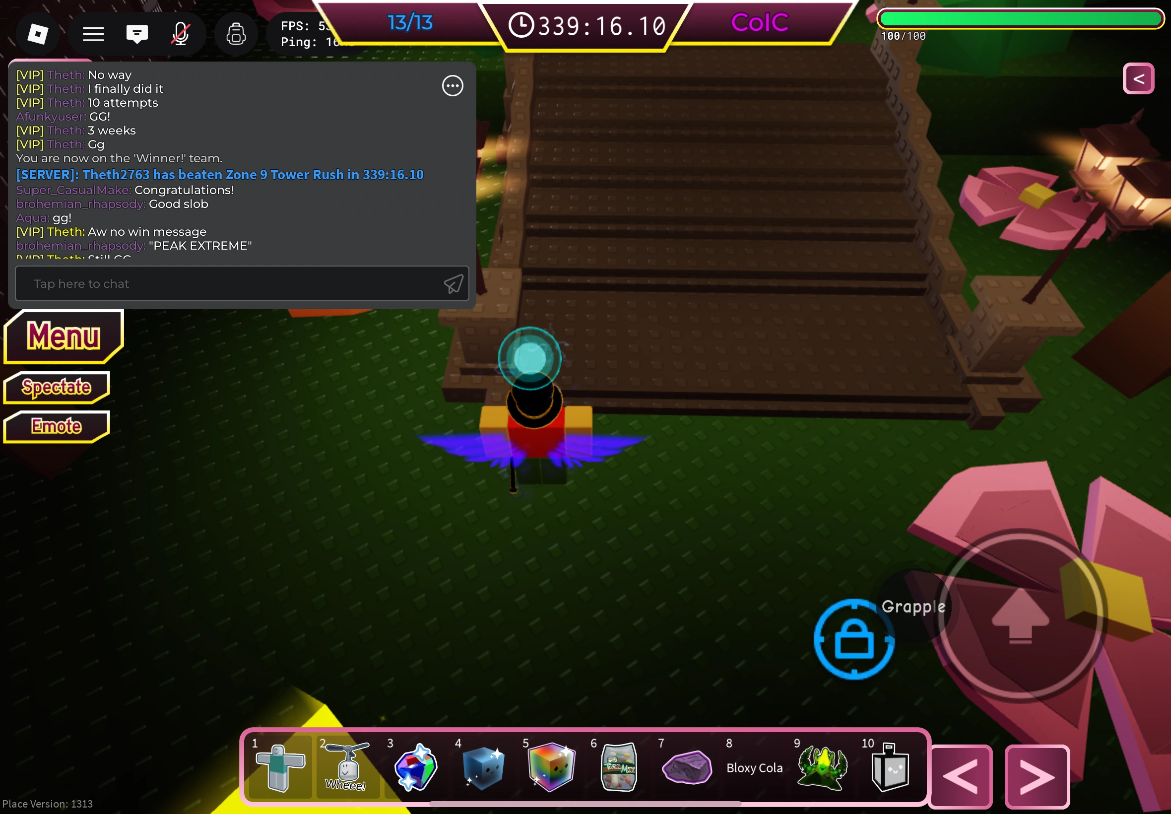 ZONE 9 TOWER RUSH - FINALLYYYYY DEFEATED | Fandom