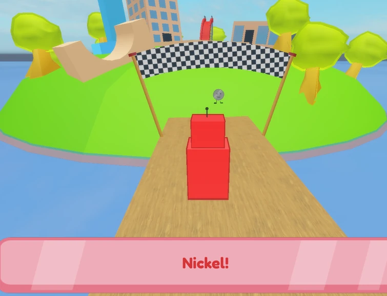 playing and winning that one bfdia roblox game (and helping nickel win ...