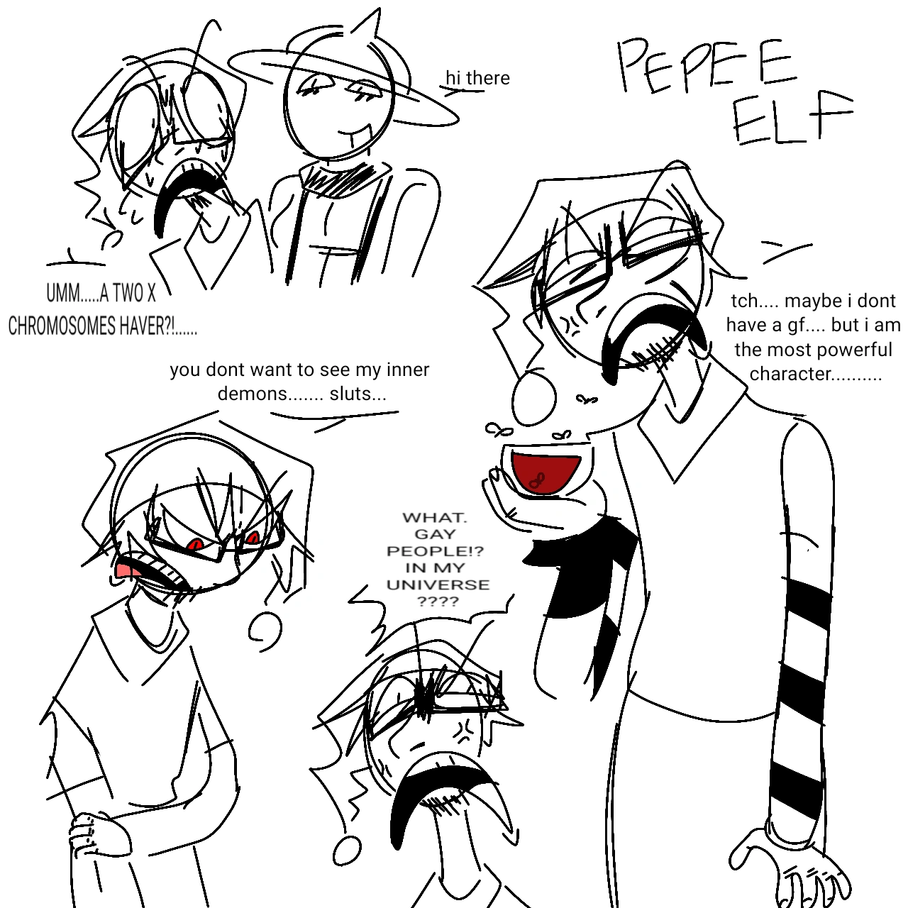 my new character. pepee elf. he is the most ppwerful dave and bambi ...