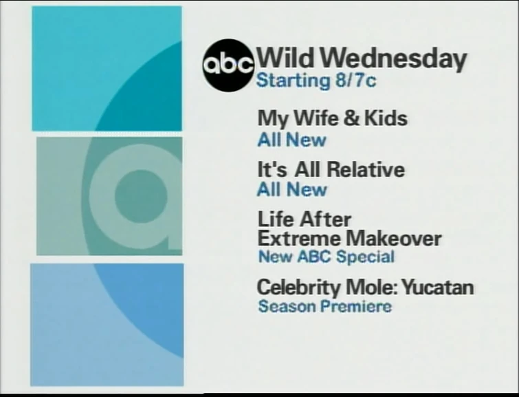 ABC Screenshots from 2004 promos | Fandom