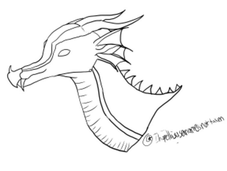 Transparent Rainwing base | Fandom