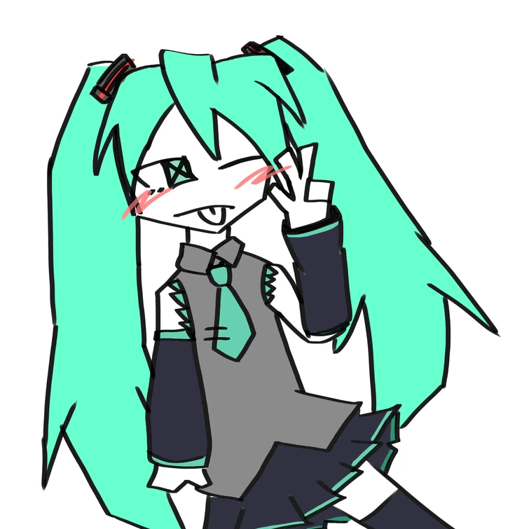 Ehhhhhhhhhhwsuhihsuuahusauh I wanna quit art but whatever have a miku | Fandom