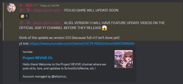 Update from the discord! | Fandom