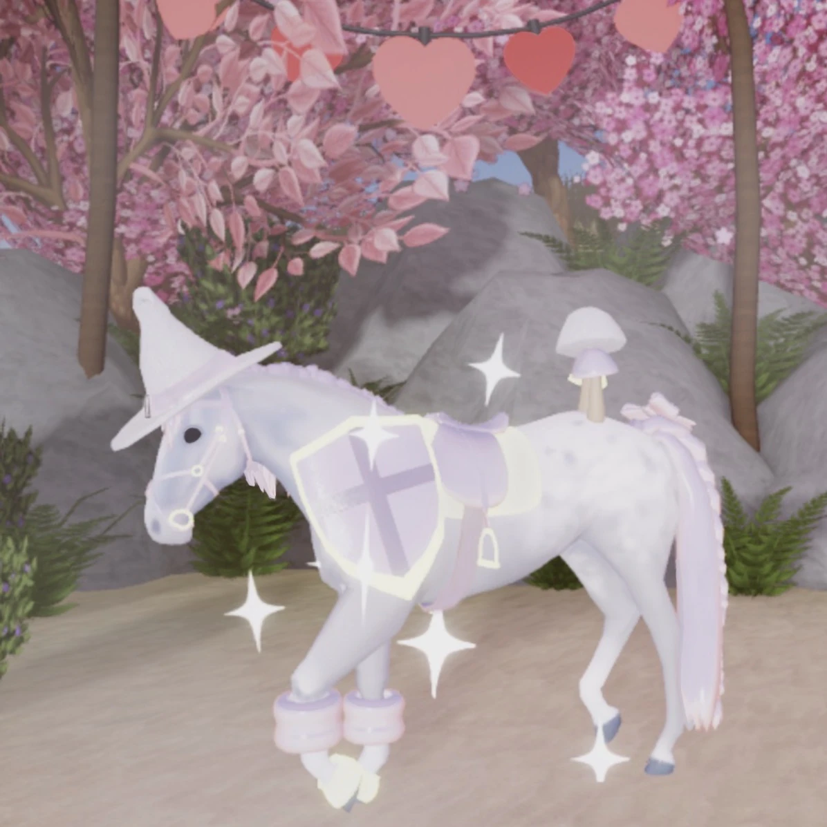 I love the Val decor so I did a photo shoot with some of my horses | Fandom