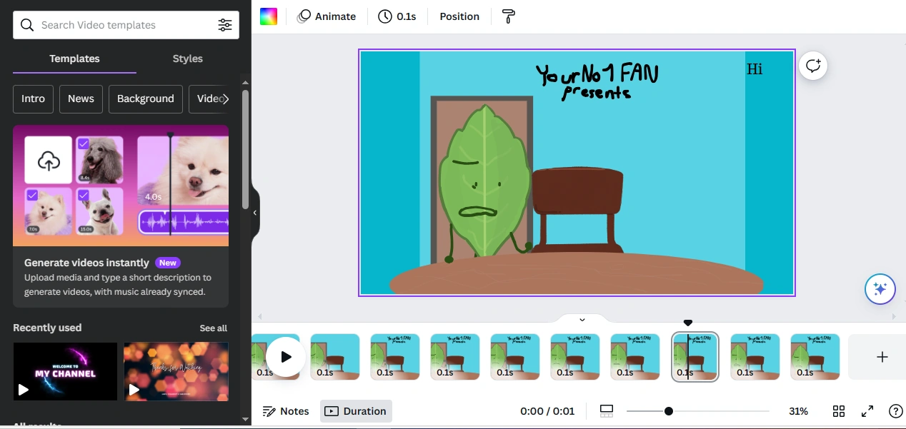 Watch me make an animation on Canva! | Fandom