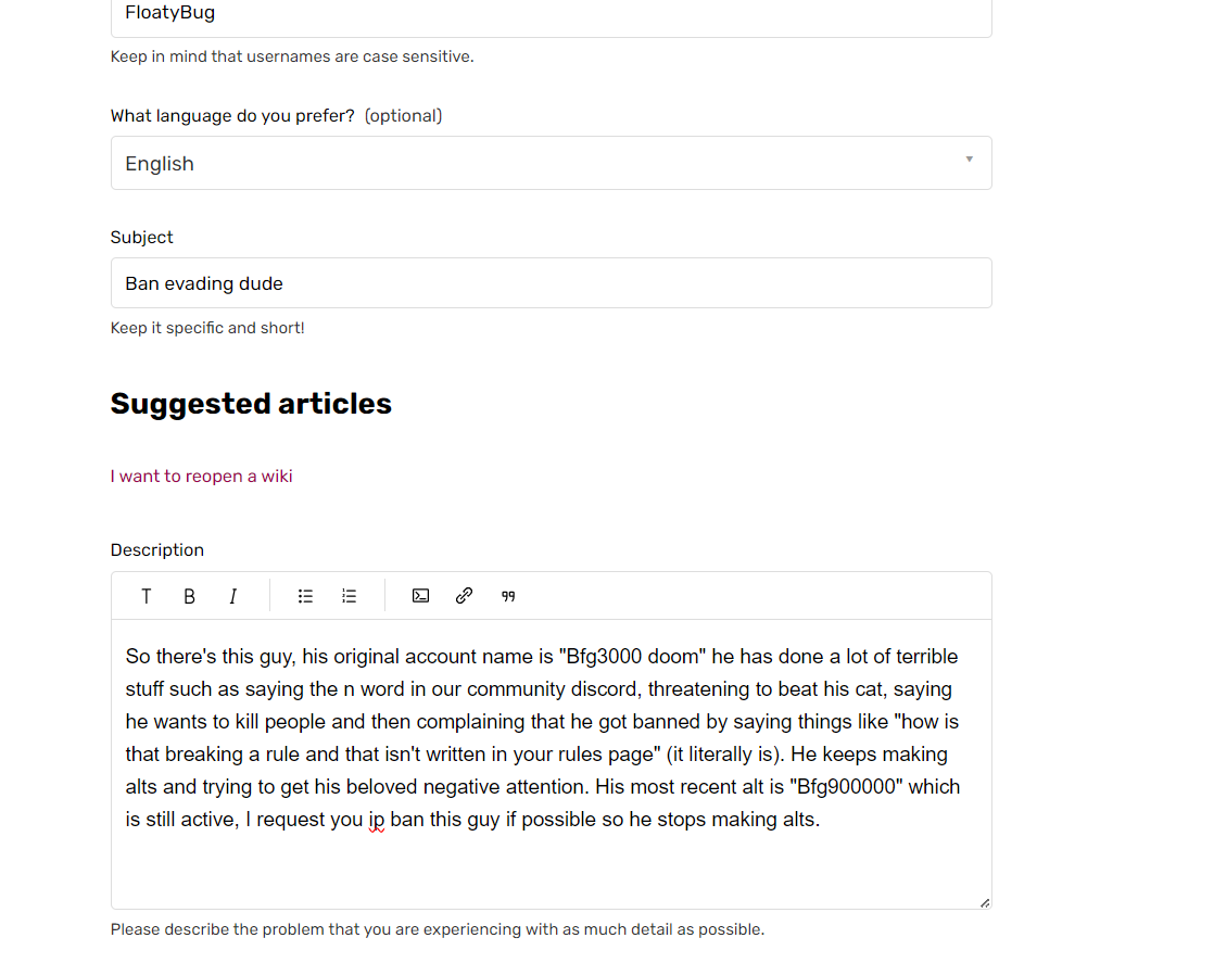 I finna get bfg ip banned 🔥🔥🔥 | Fandom