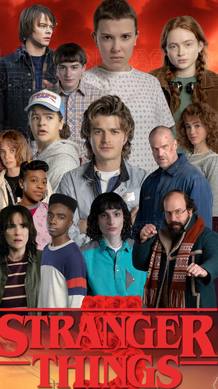 I made stranger things 4 posters | Fandom